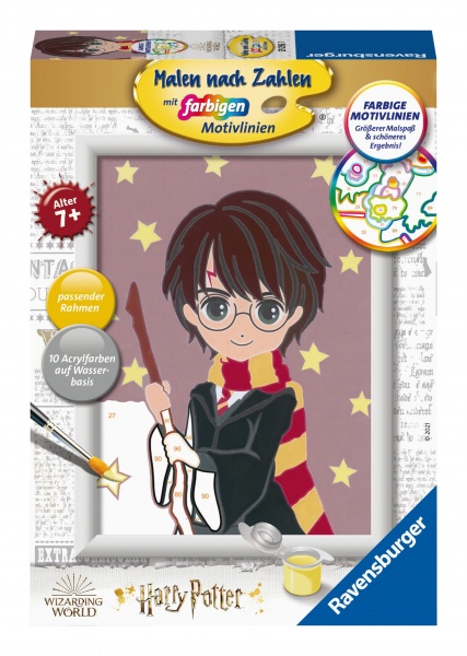 Painting By Numbers - Harry Potter