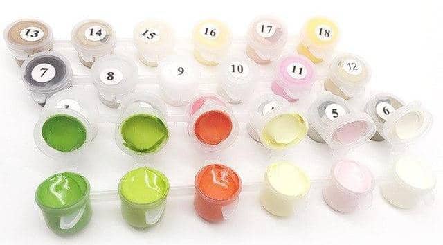 Extra Paint pots for Painting by Numbers