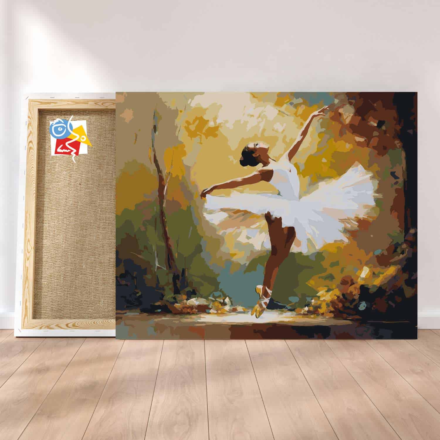 Painting By Numbers Set - Ballerina’s Pose
