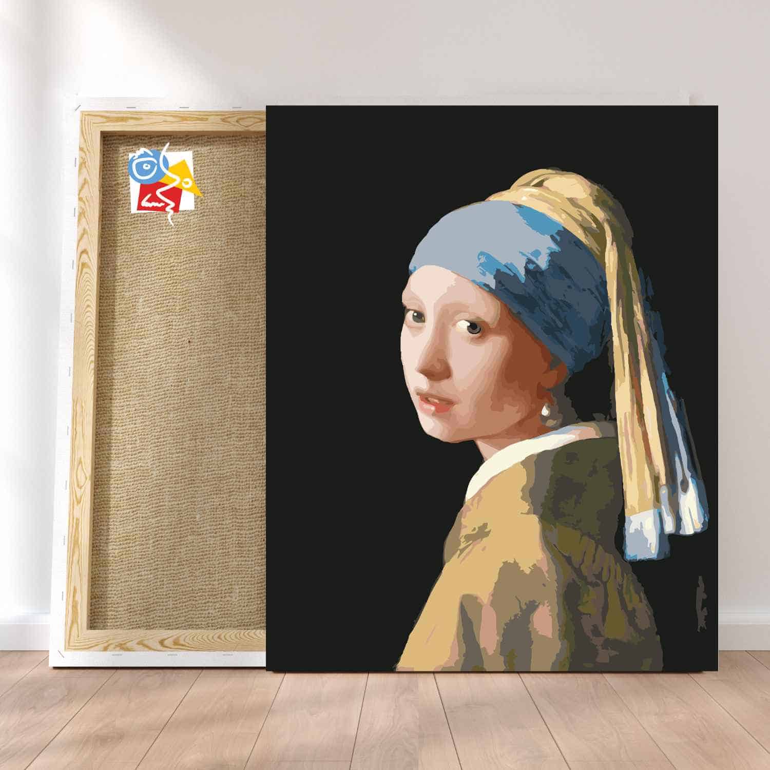 Painting By Numbers - Girl With A Pearl Earring