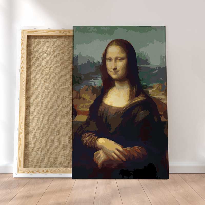 Painting By Numbers - Mona Lisa