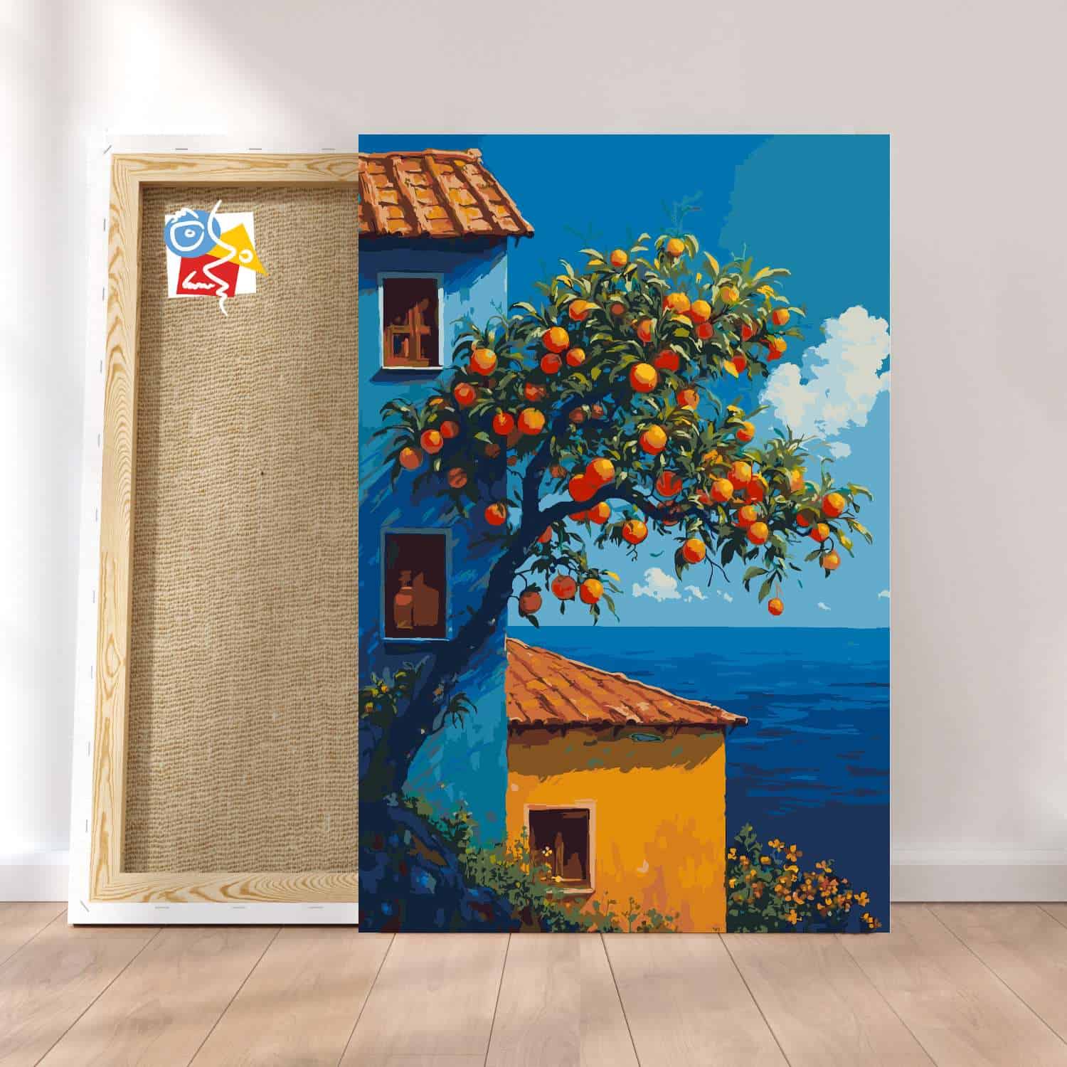 Painting By Numbers - Orange Canopy