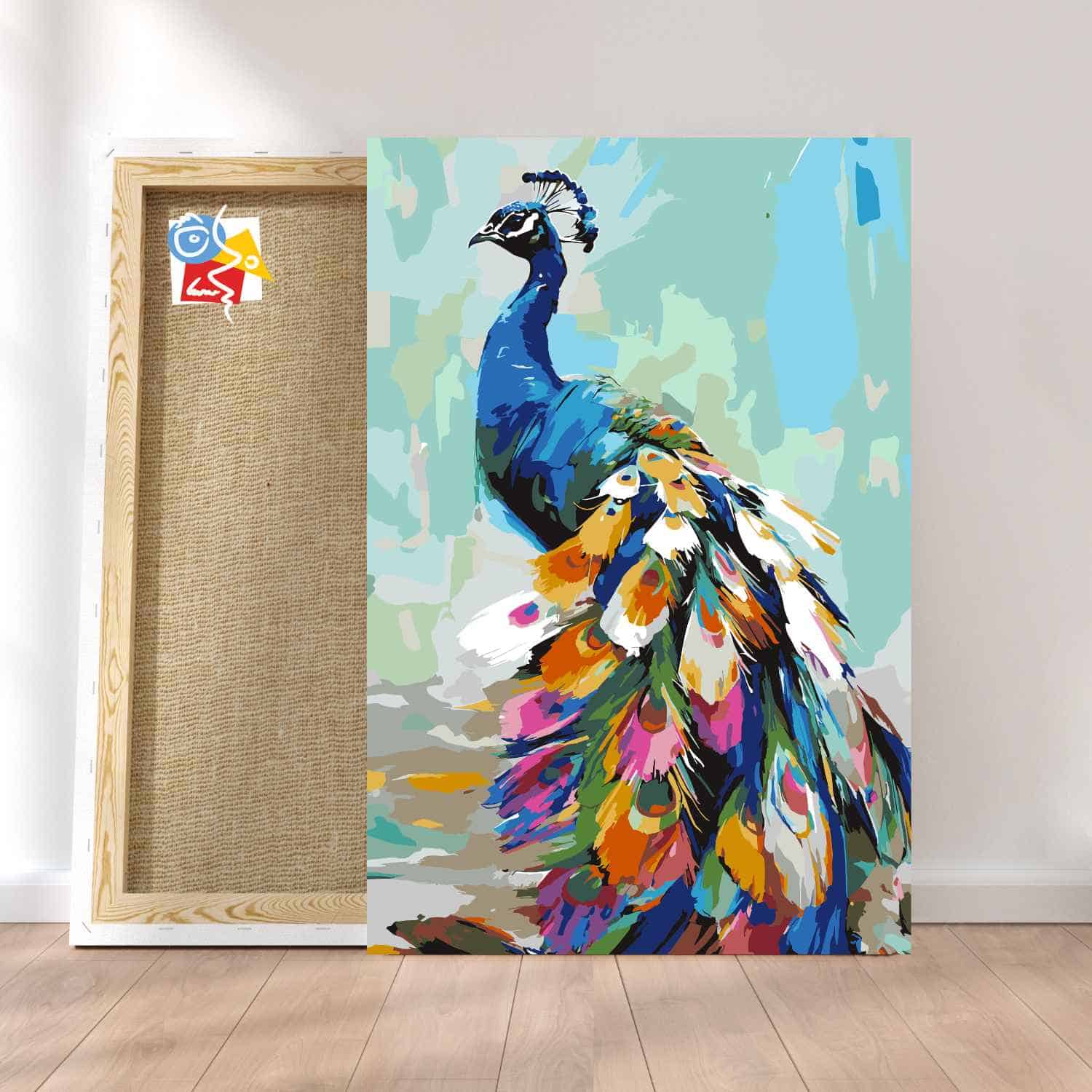 Painting By Numbers - Peacock's Colour Parade