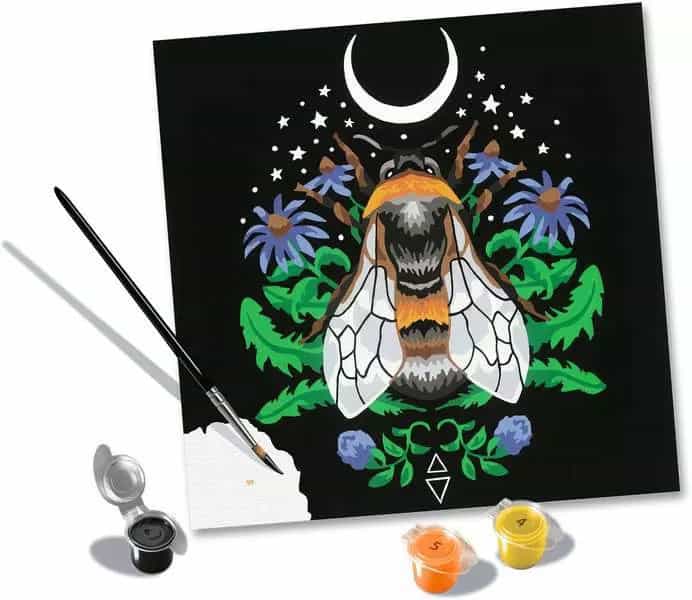 Painting by Numbers Ravensburger Creart - Pixie Cold Edition – Bee