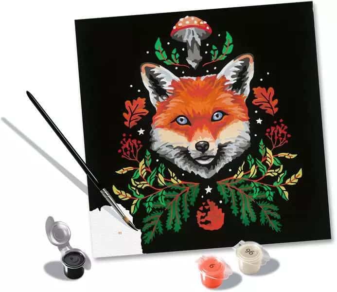 Painting By Numbers Set - Ravensburger Creart - Pixie Cold Edition – Fox