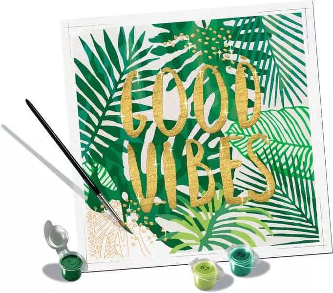 Painting By Numbers Set - Ravensburger Creart - Good vibes
