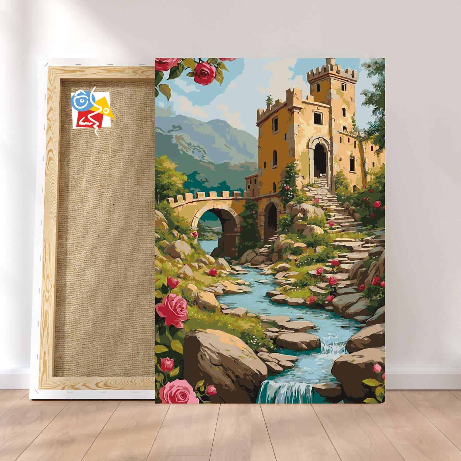 Painting By Numbers - The Rose-Kissed Castle
