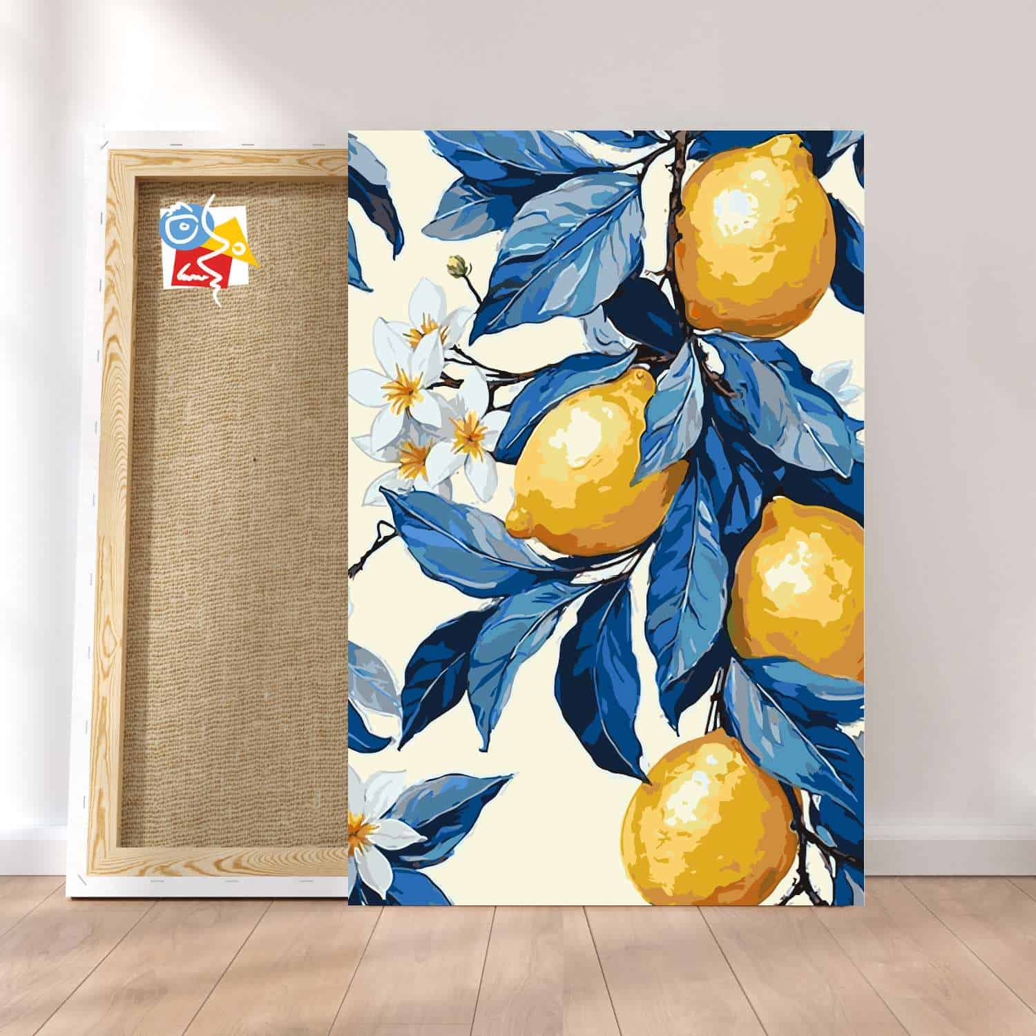 Painting By Numbers Set - When Life Gives You Lemons