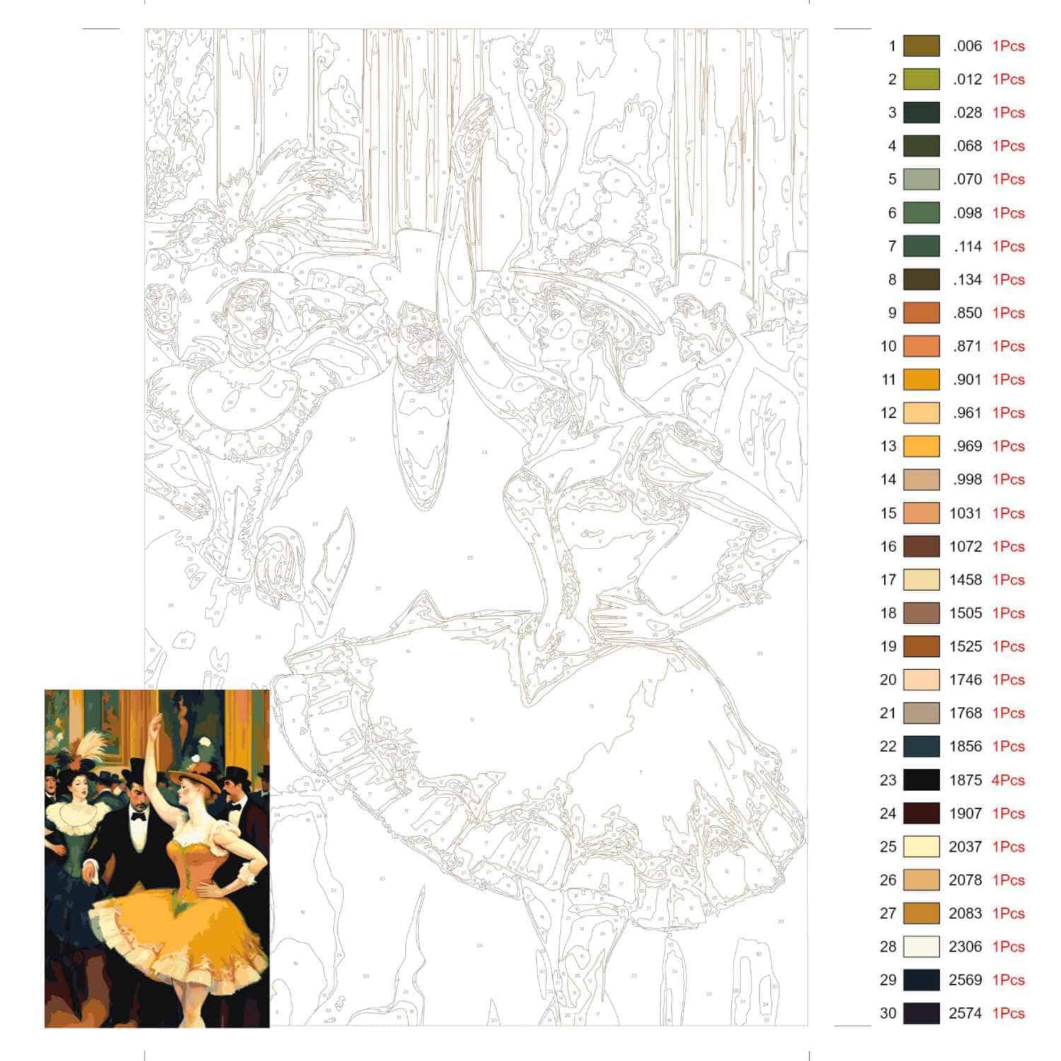 Painting by Numbers for Adults