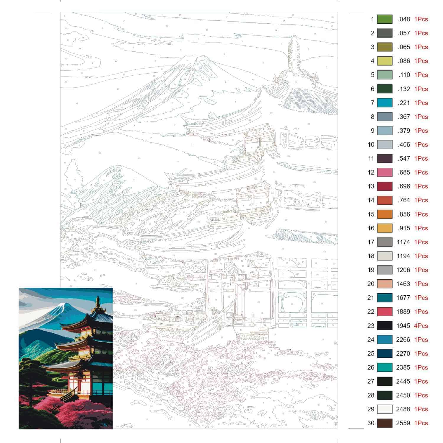 Painting by Numbers for Adults