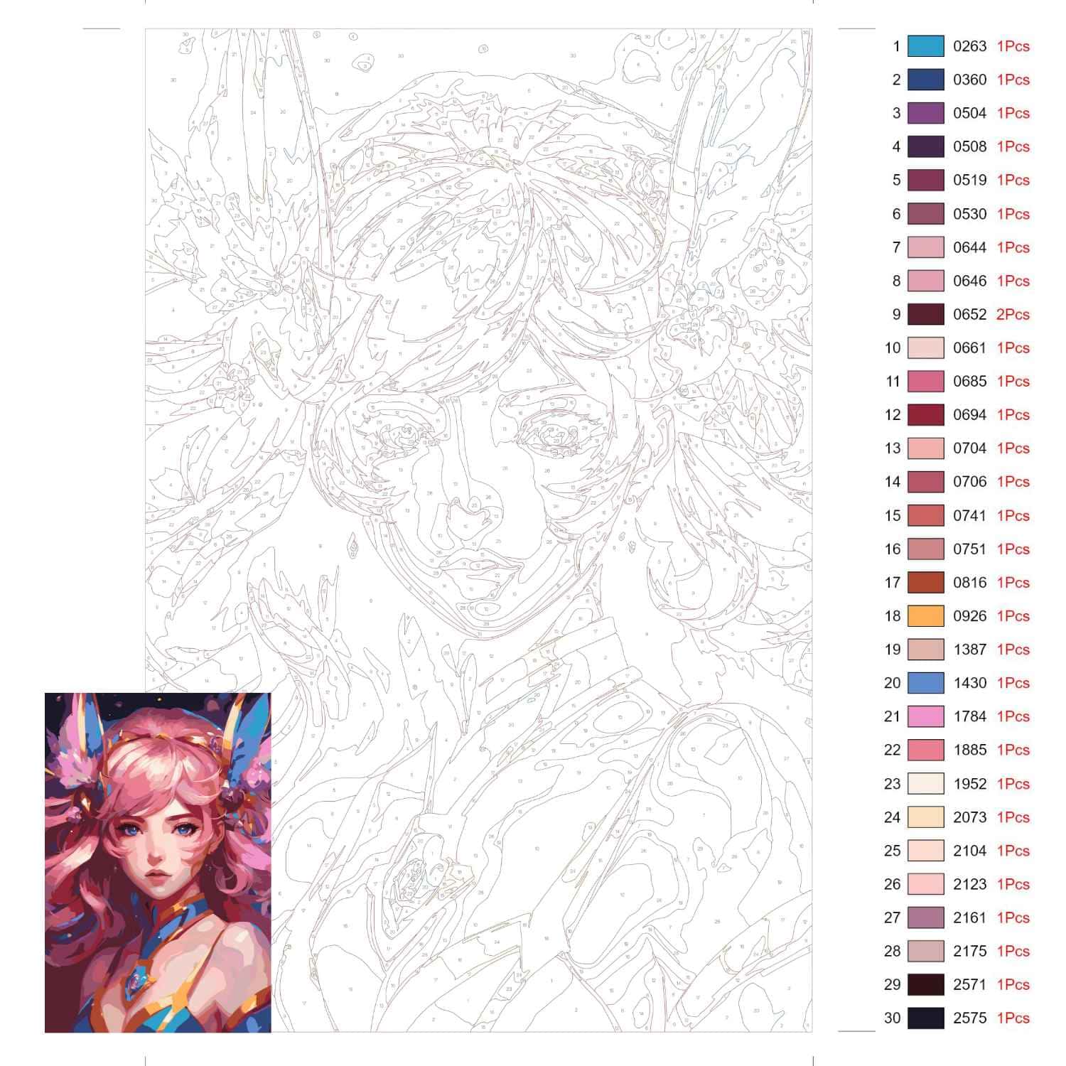 Painting by Numbers for Adults