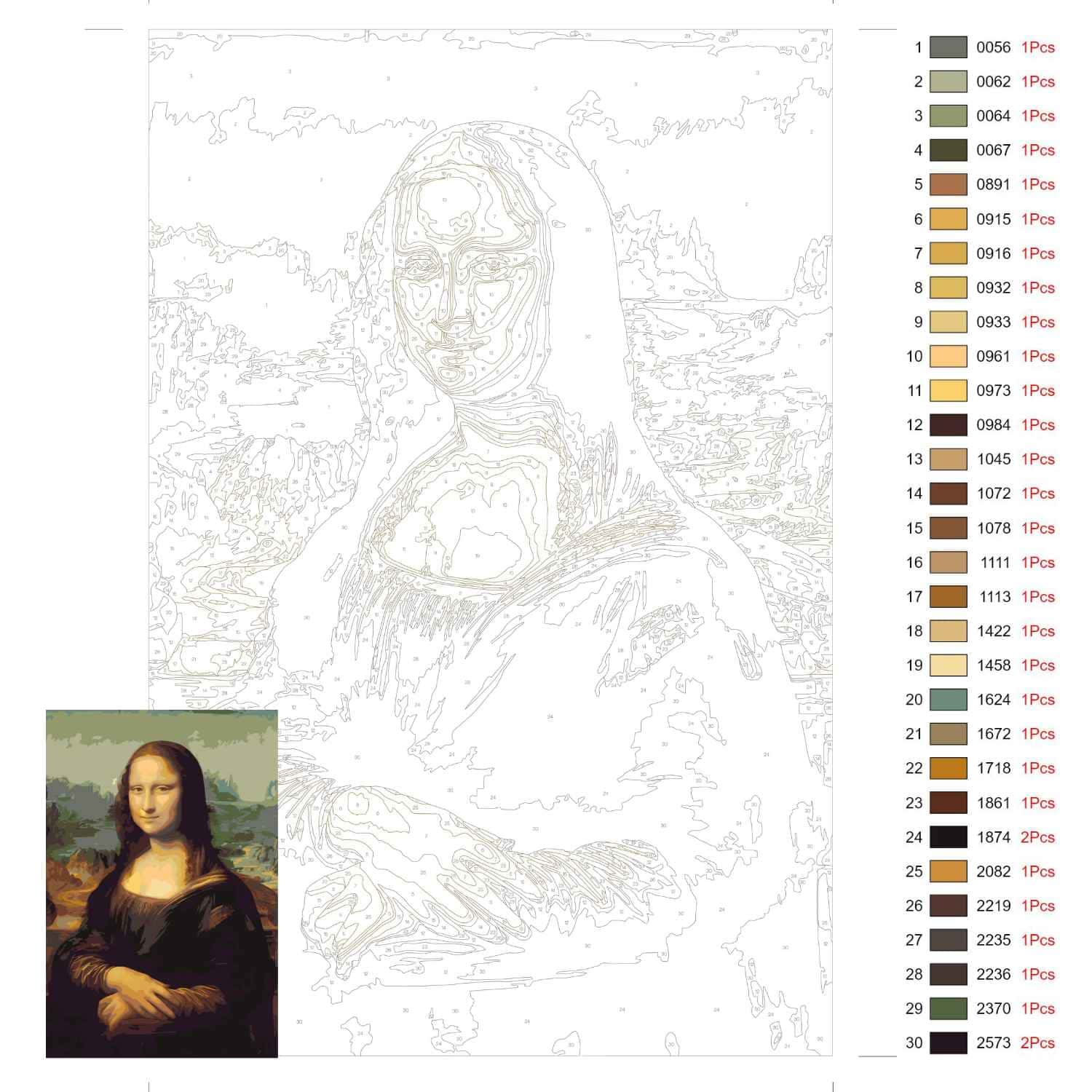 Painting by Numbers - Masterpieces