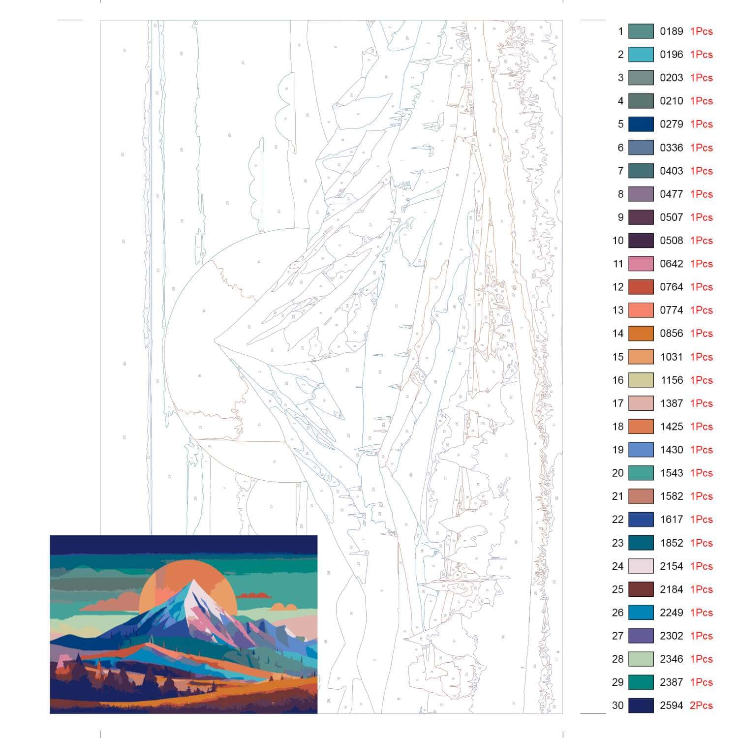 Painting by Numbers - New models