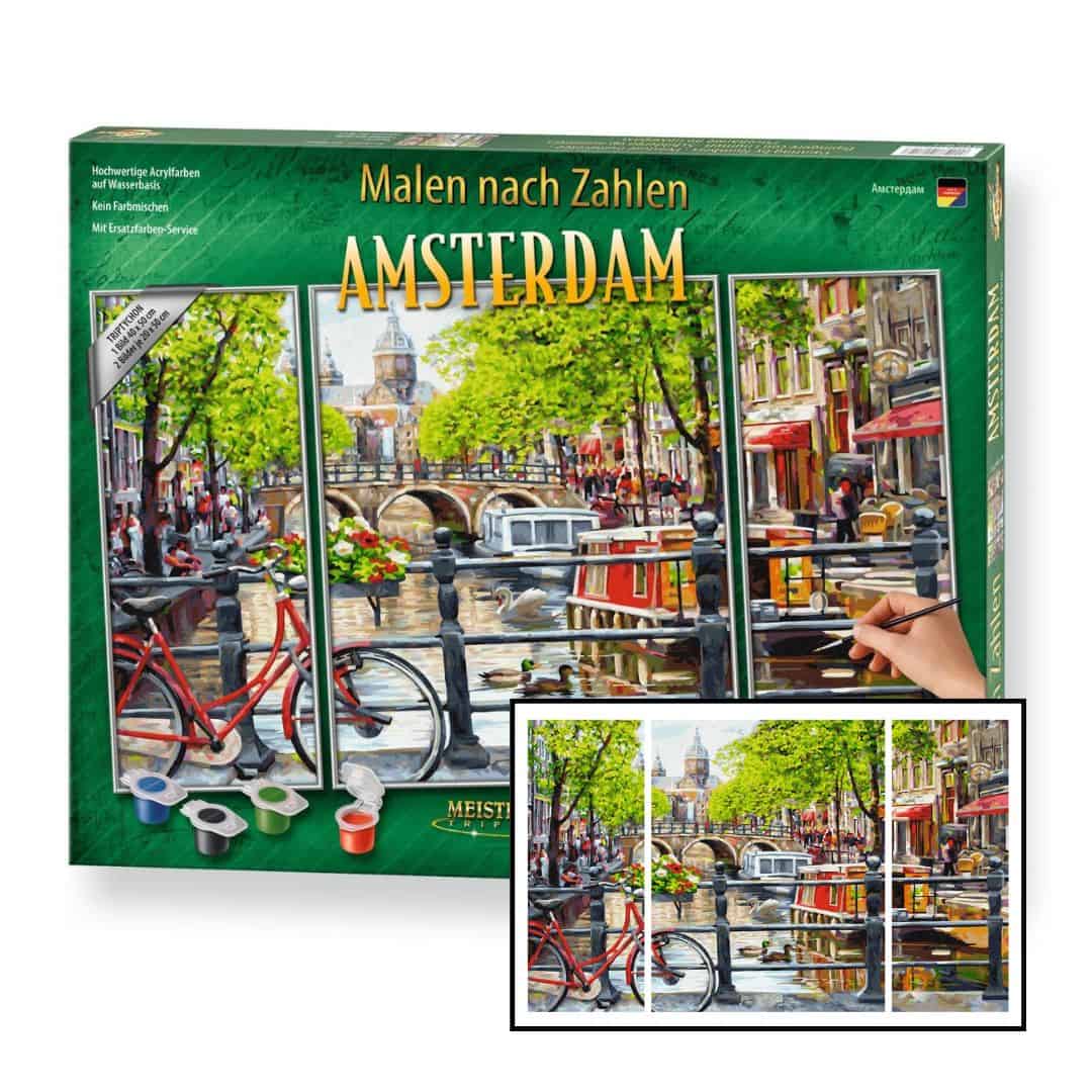 Painting By Numbers Set - Schipper - Amsterdam