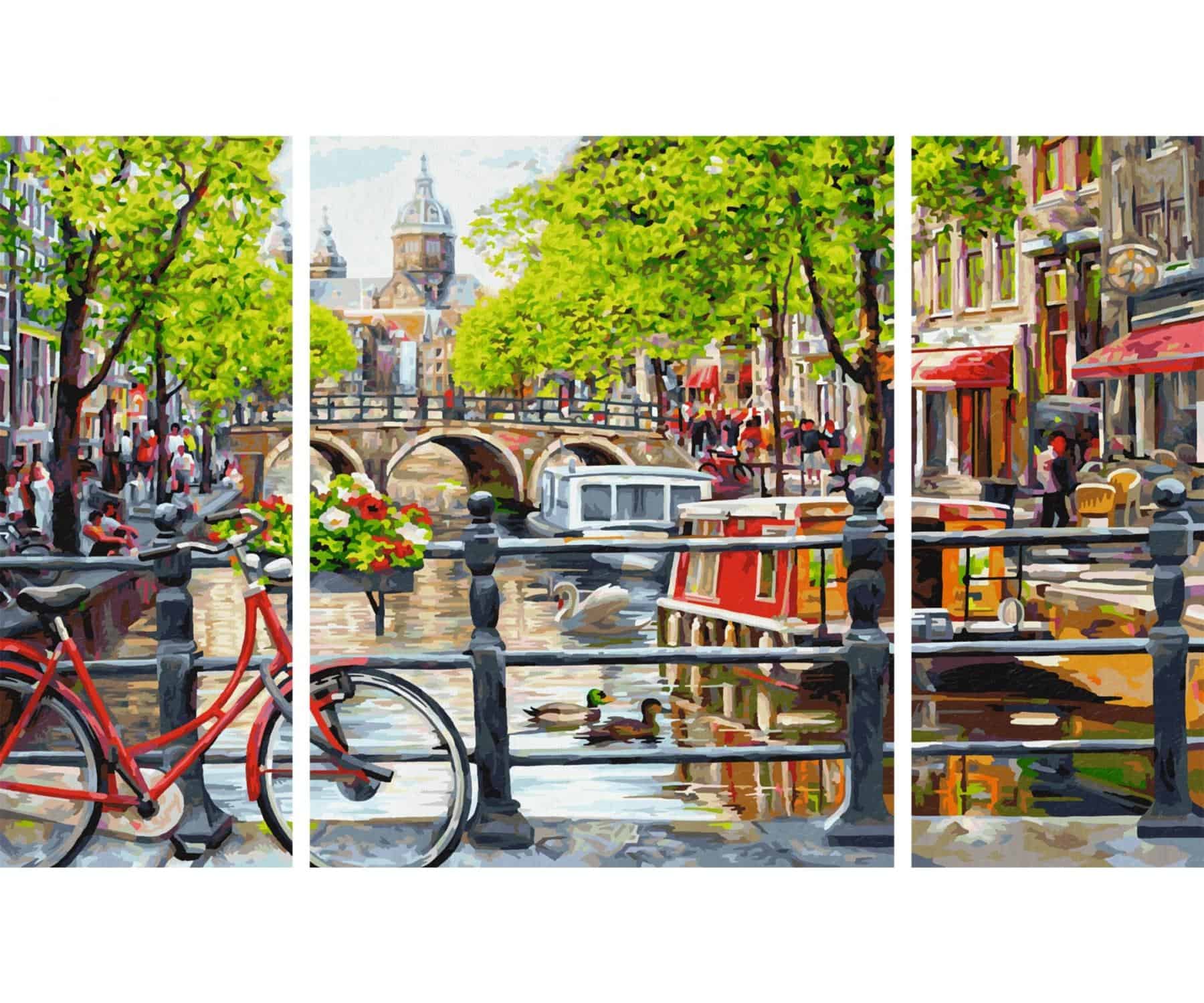 Painting By Numbers Set - Schipper - Amsterdam