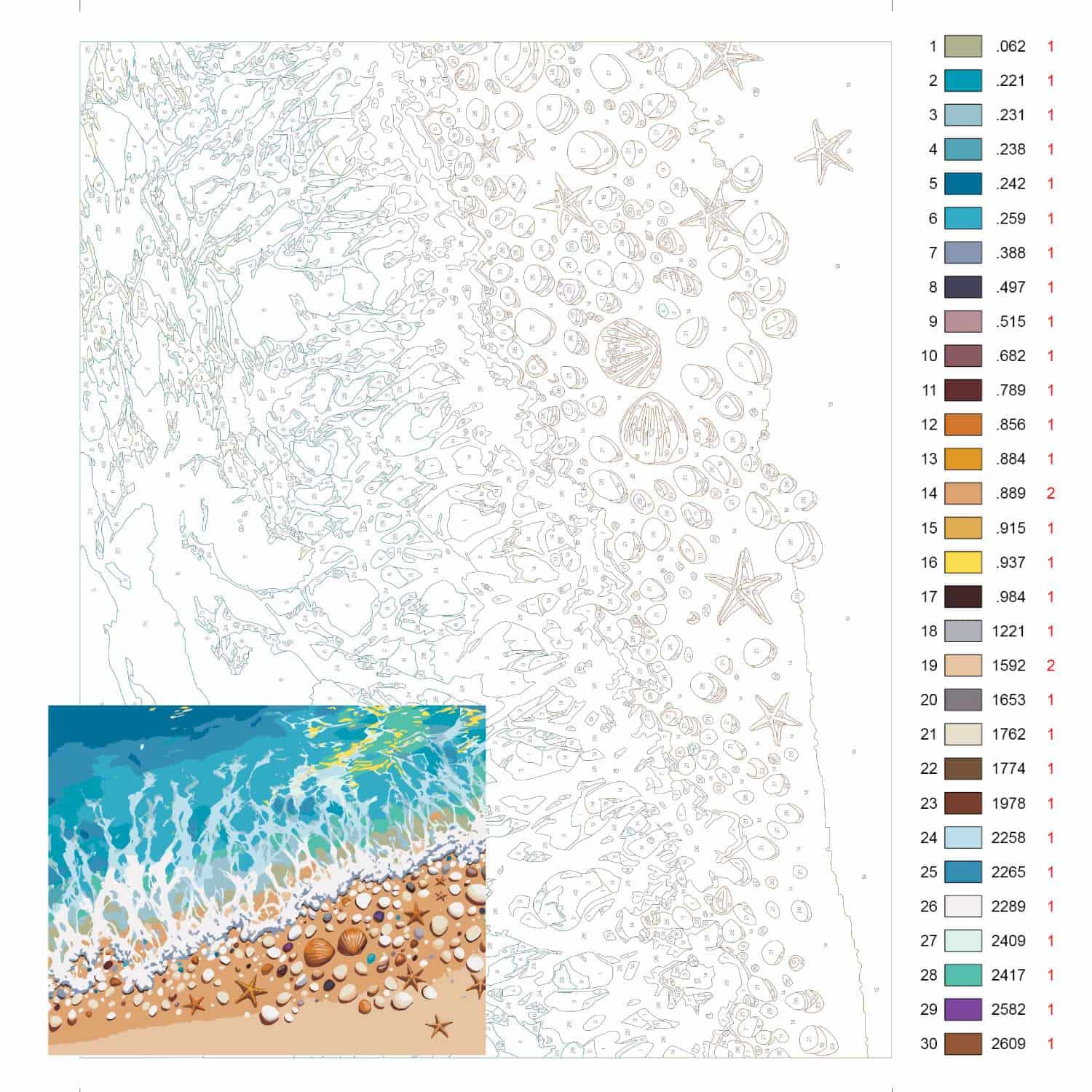 Paint by Numbers Kits for Adults | UK Made & Next Day Delivery