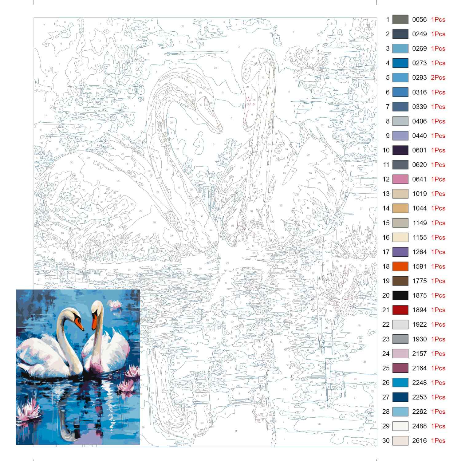 Painting by Numbers - New models