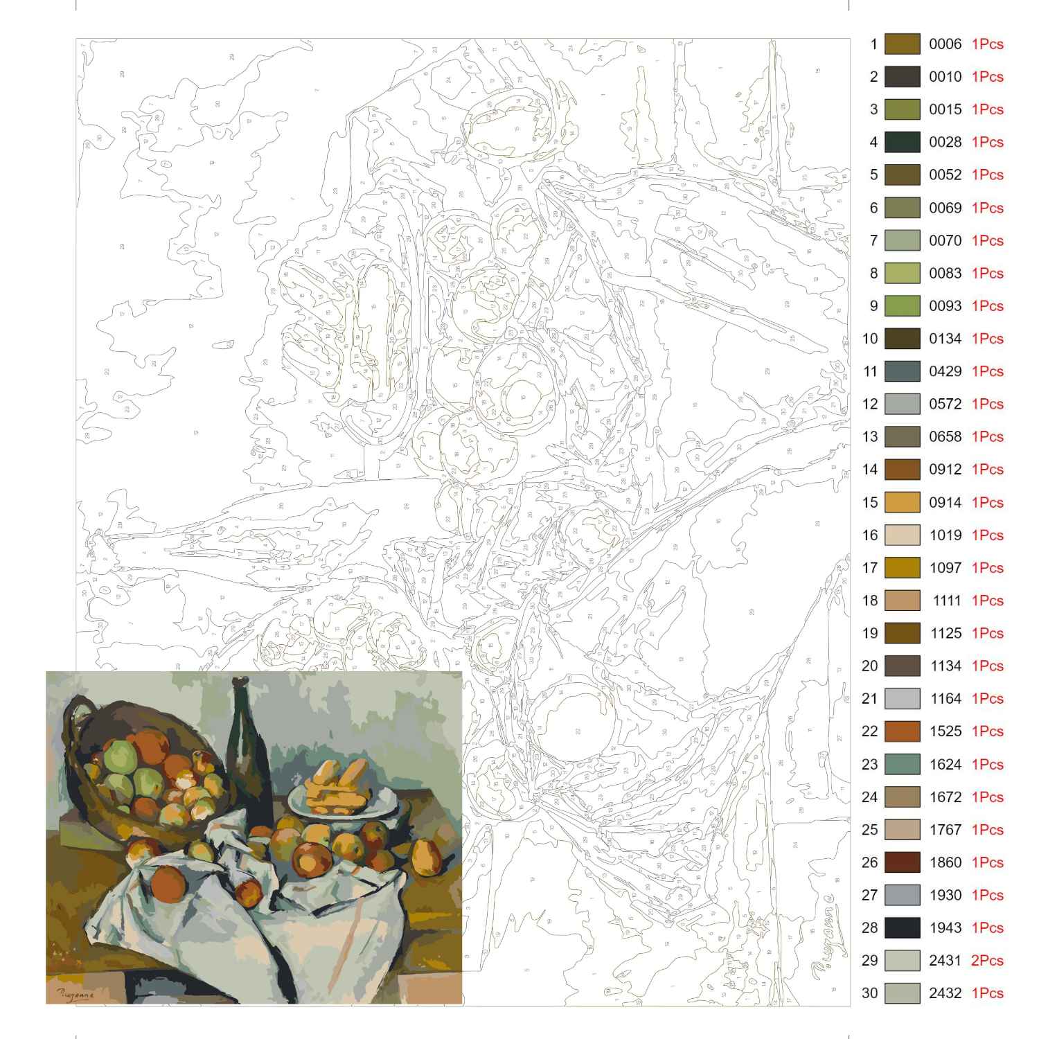 Painting by Numbers - Masterpieces