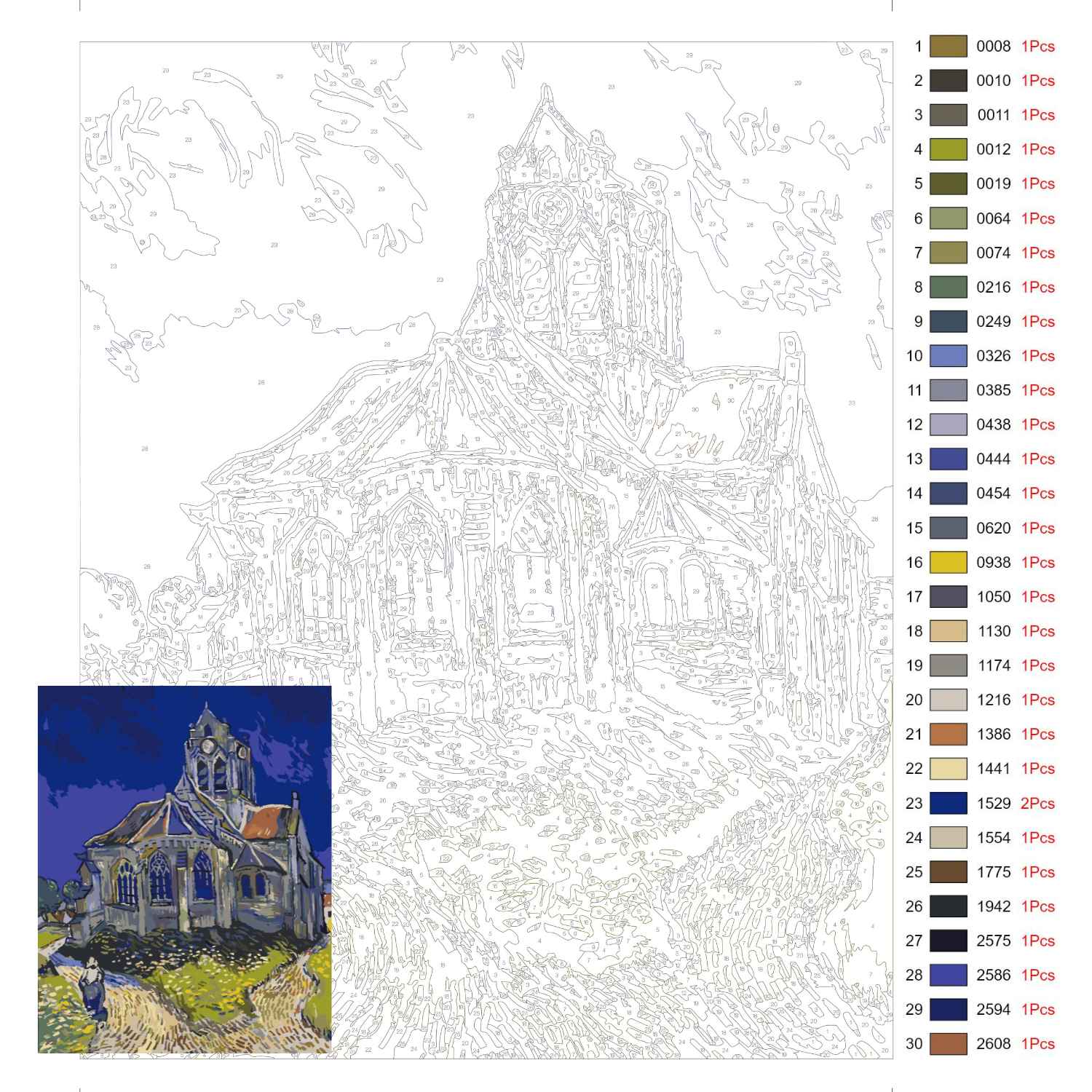 Painting by Numbers - New models