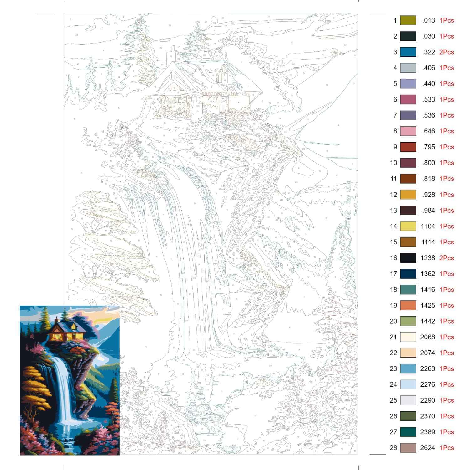 Painting by Numbers - Landscapes